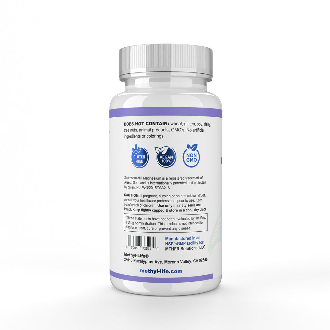 Magnesium Complete Supplement |Sucrosomial® Delivery – Methyl-Life ...