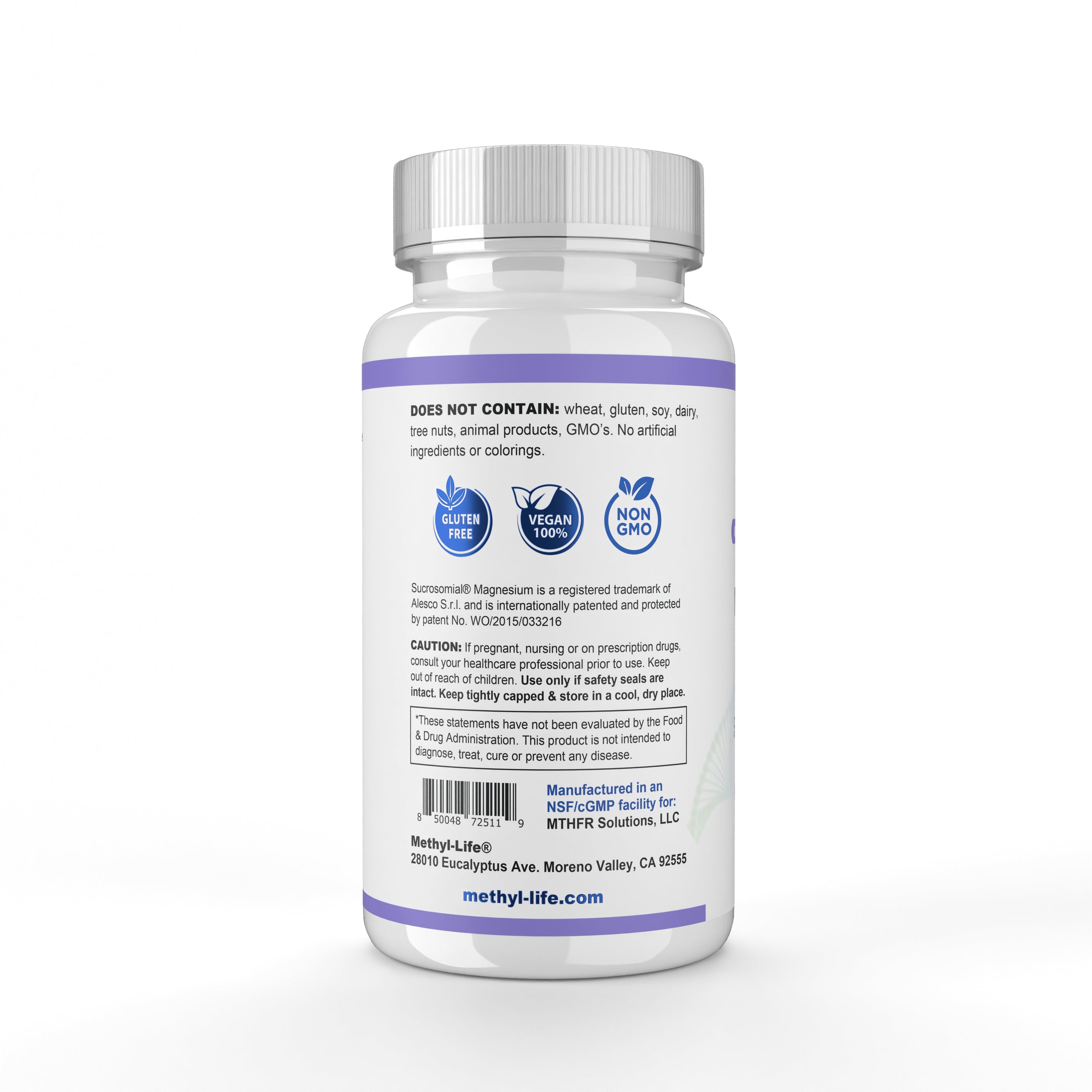 Magnesium Complete Supplement |Sucrosomial® Delivery – Methyl-Life ...